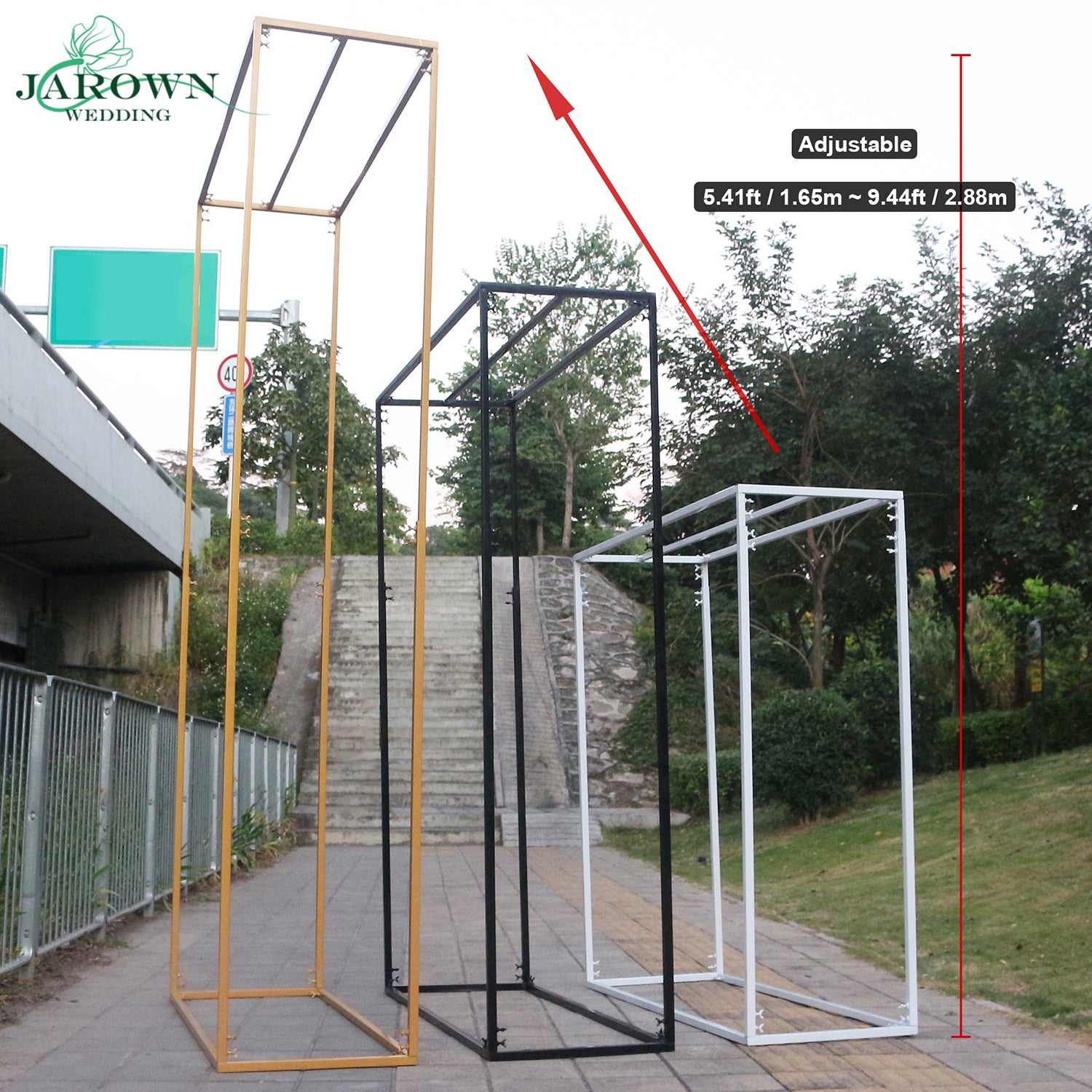 3 Colors Paint Cuboid Flexible Stand – JarownWedding