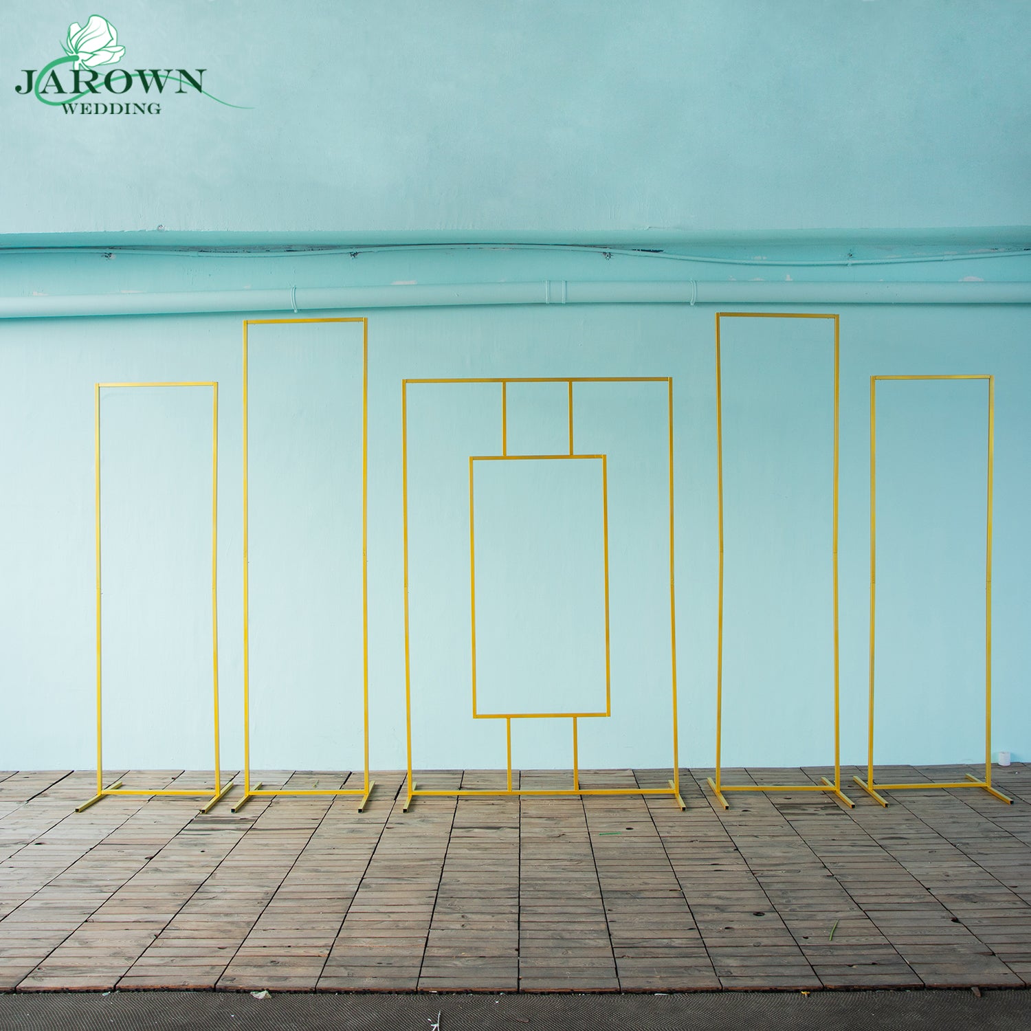 3 Colors Paint Rectangle Arch Set – JarownWedding