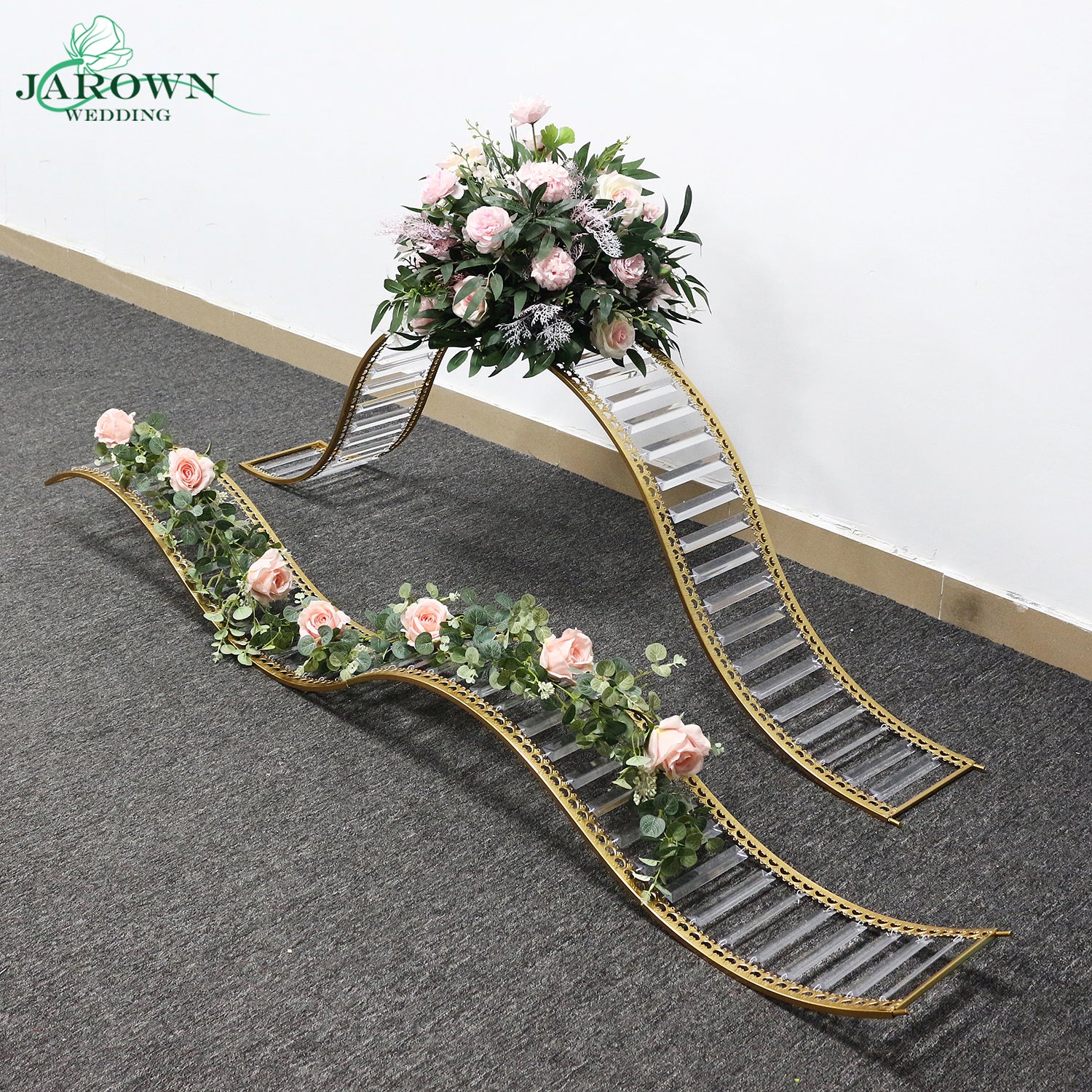 Golden Paint Designed Wave Prop – JarownWedding