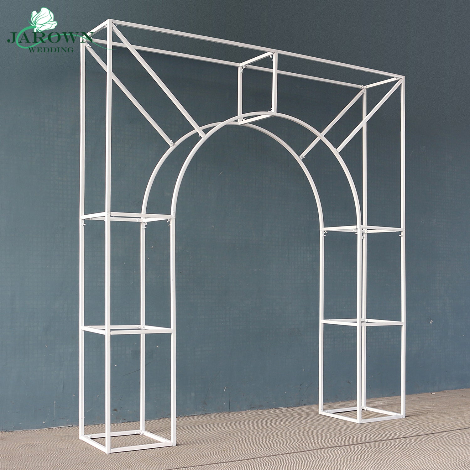 White Paint Curved Pro Arch (I) – JarownWedding