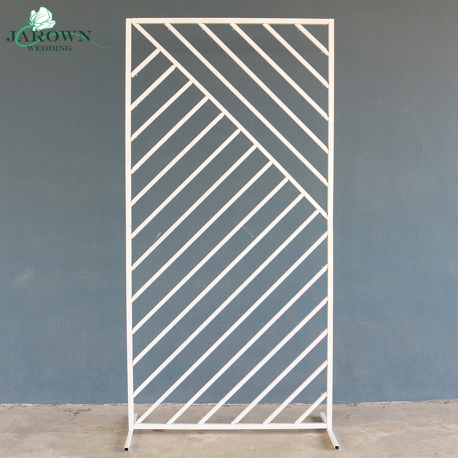 White Paint Rectangle Arch – JarownWedding